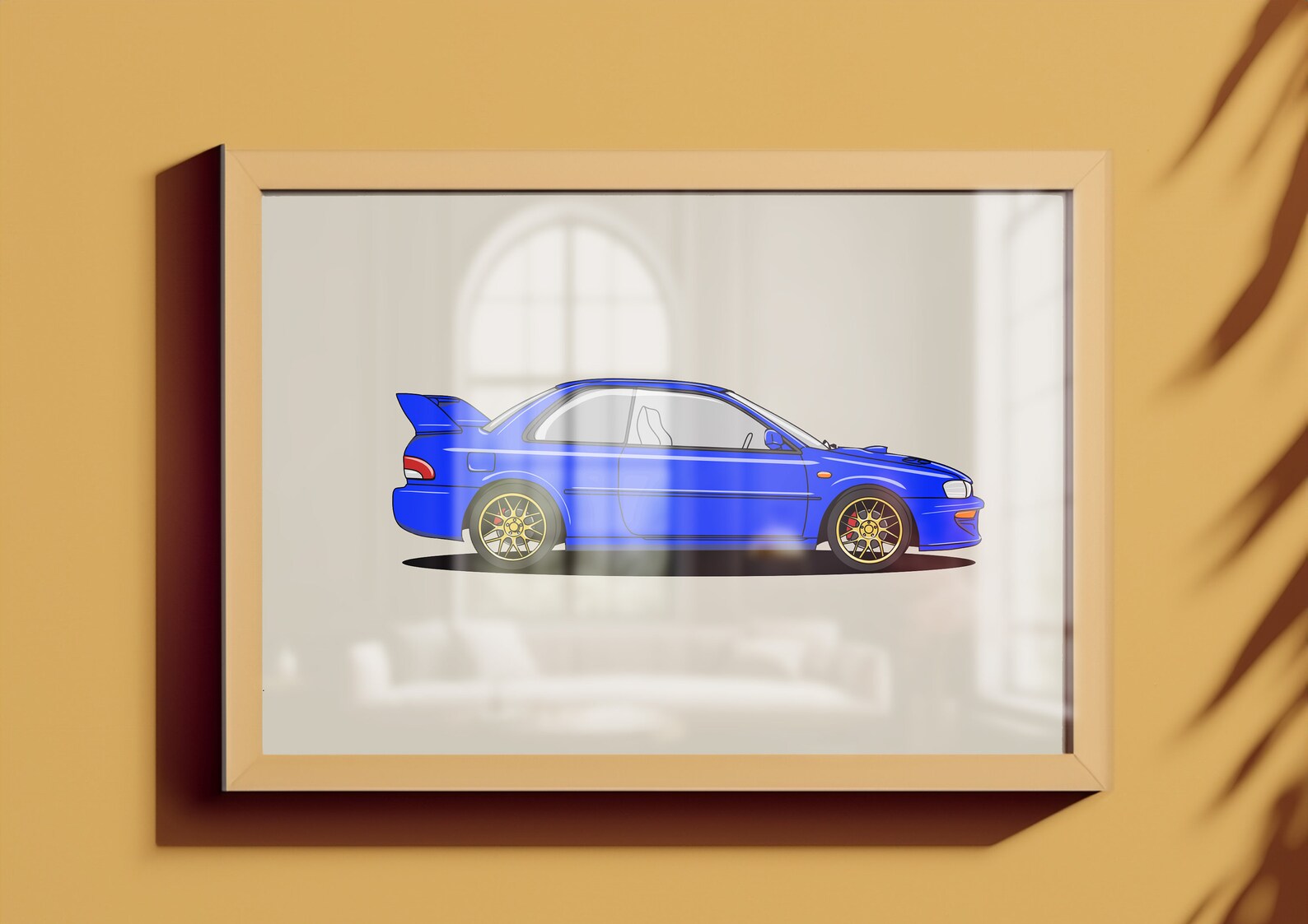 1998 Subaru Impreza 22B WRX STI, Subaru Tecnical International, Vector ...