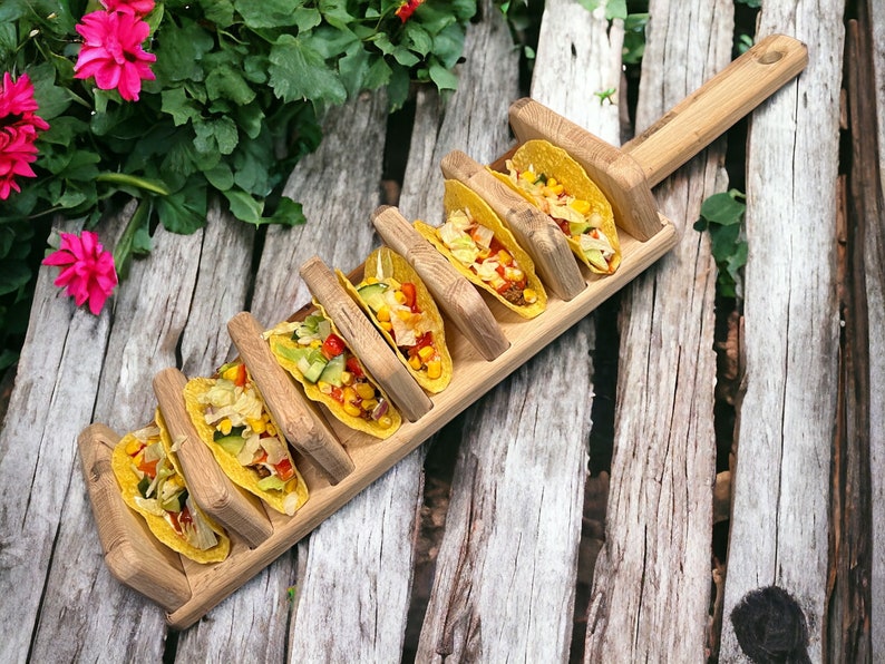 Taco Flight Tray Cnc Laser Cut Files Dxf Svg - Etsy