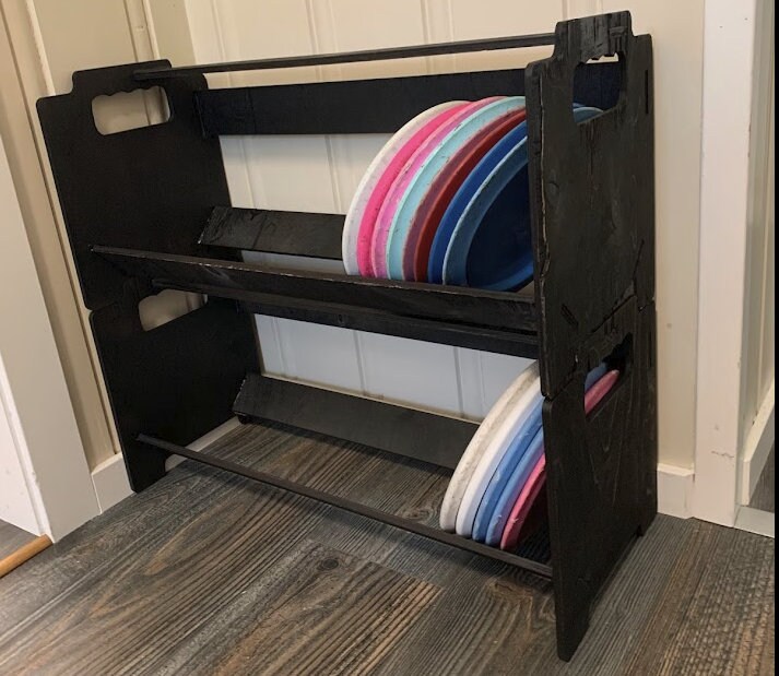 Stackable Disc Storage Rack Disc Golf Stack Rack Golf - Etsy