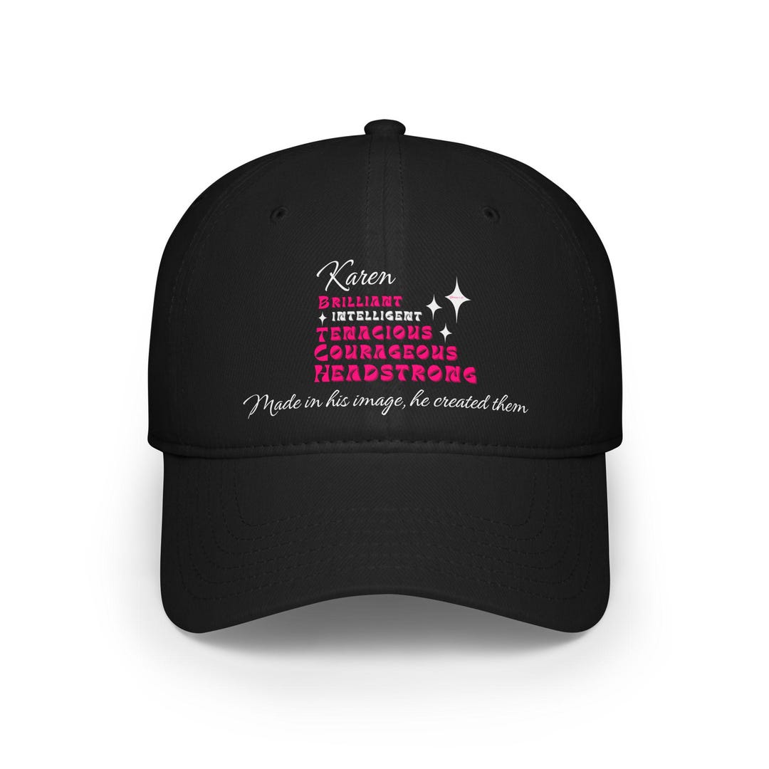 Empowering Ladies Personalized Baseball Cap, Motivational Hat, Gifts ...