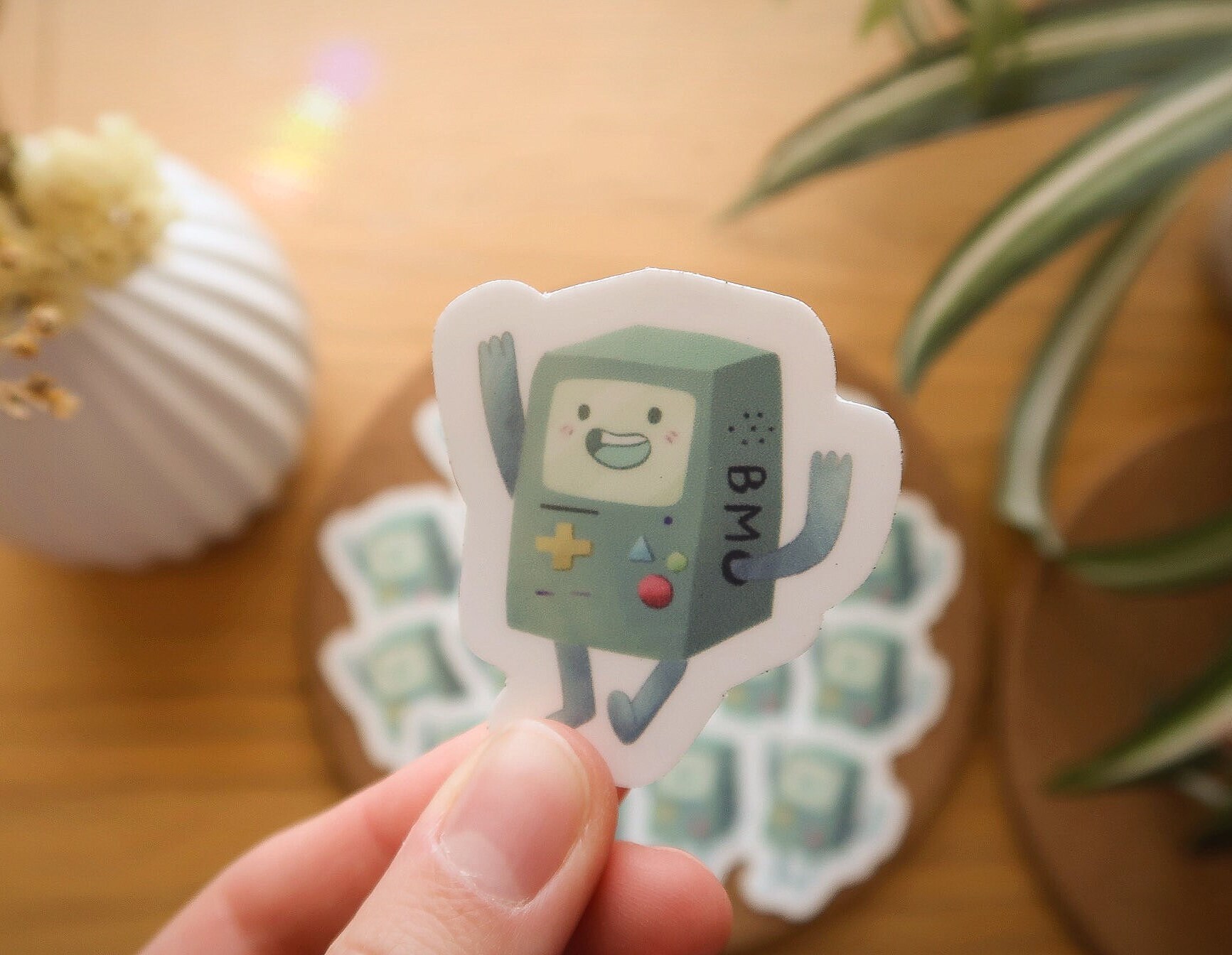 Cute BMO Sticker Adventure Time Cartoon Sticker Laptop - Etsy