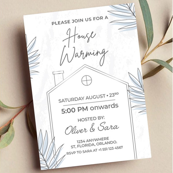 House Warming Invitation - Etsy