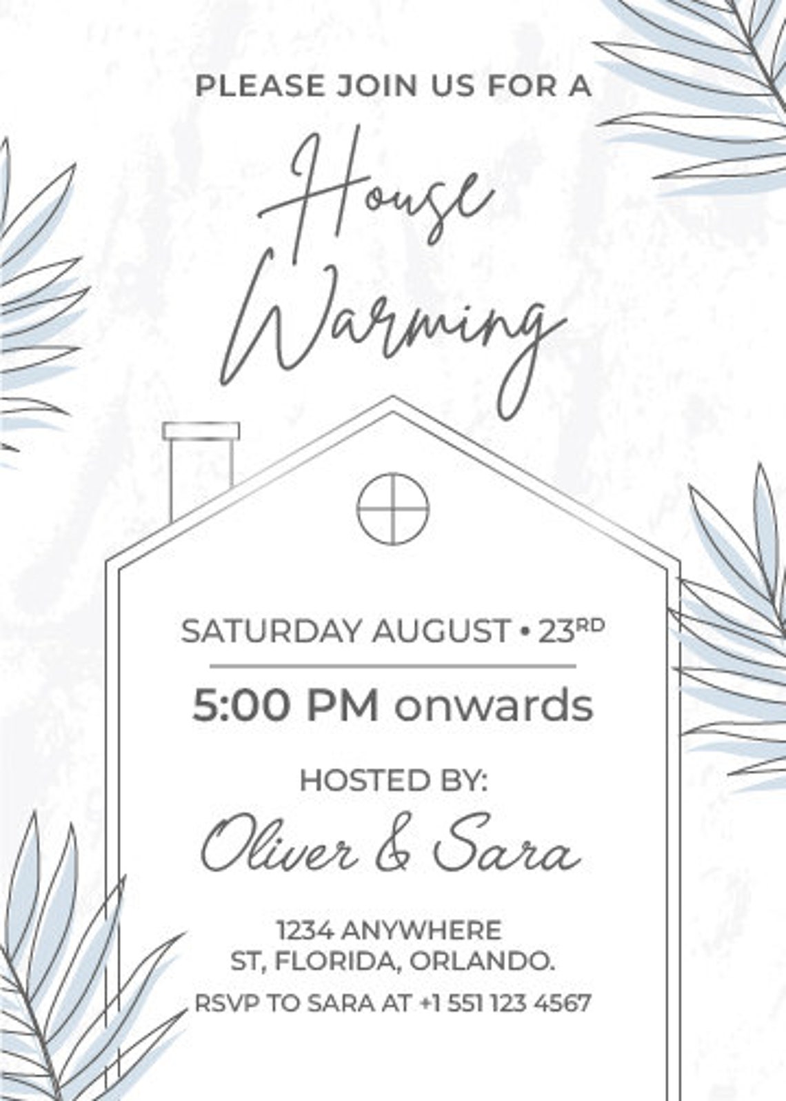 Personalized House Warming Invitation Card | House Warming Party ...