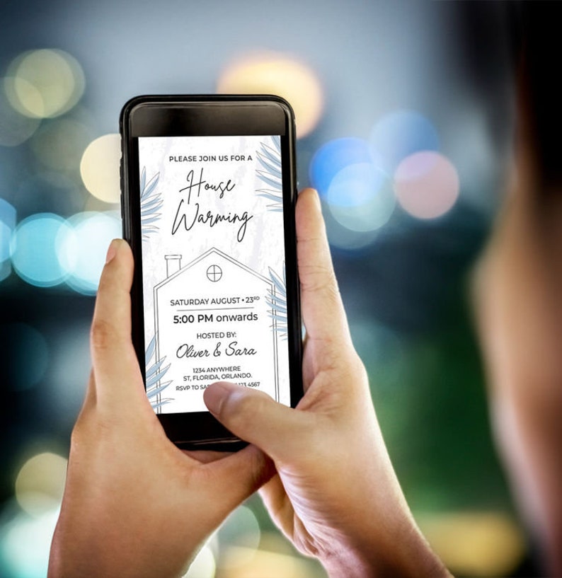 Digital House Warming Invitation | Housewarming Party Invitation | New ...