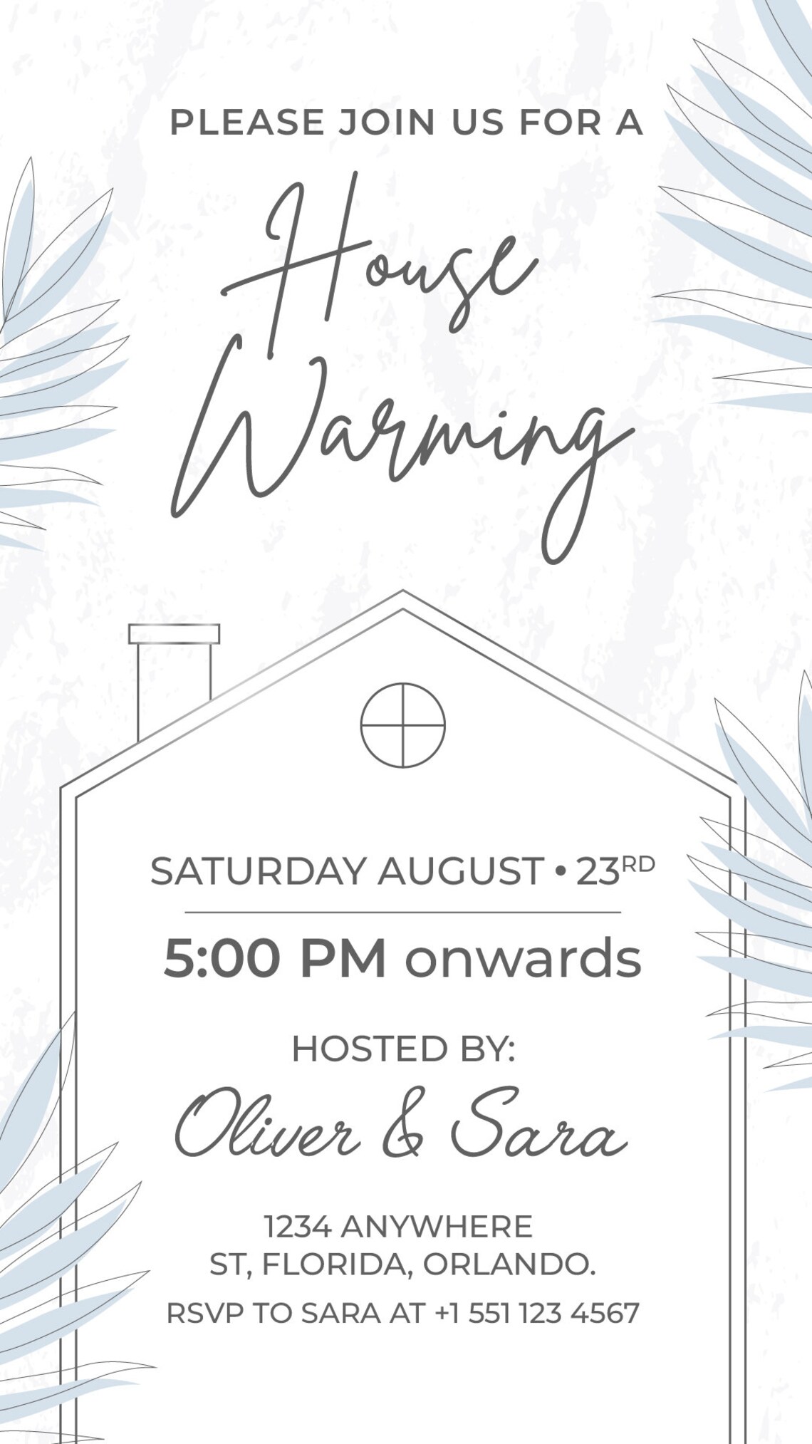 Personalized House Warming Invitation Card | House Warming Party ...