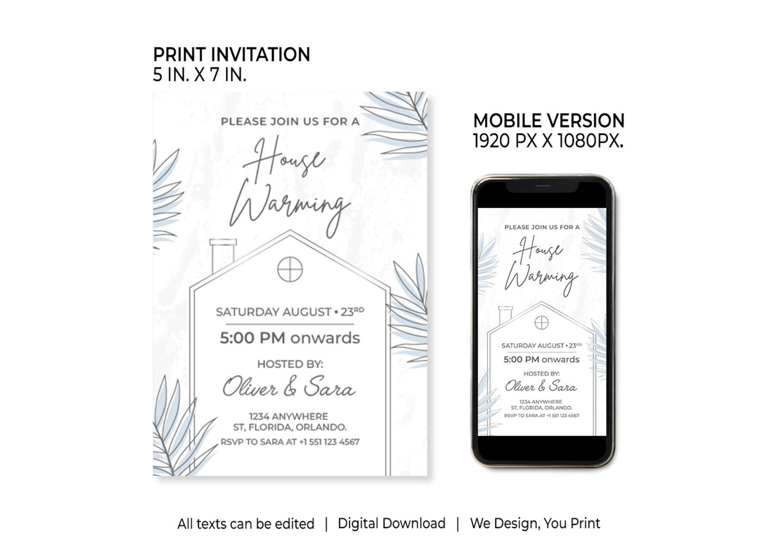 Personalized House Warming Invitation Card | House Warming Party ...