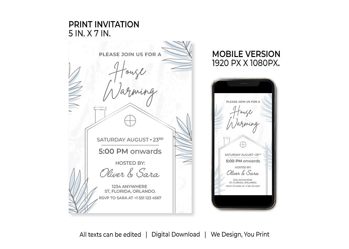 Personalized House Warming Invitation Card | House Warming Party ...