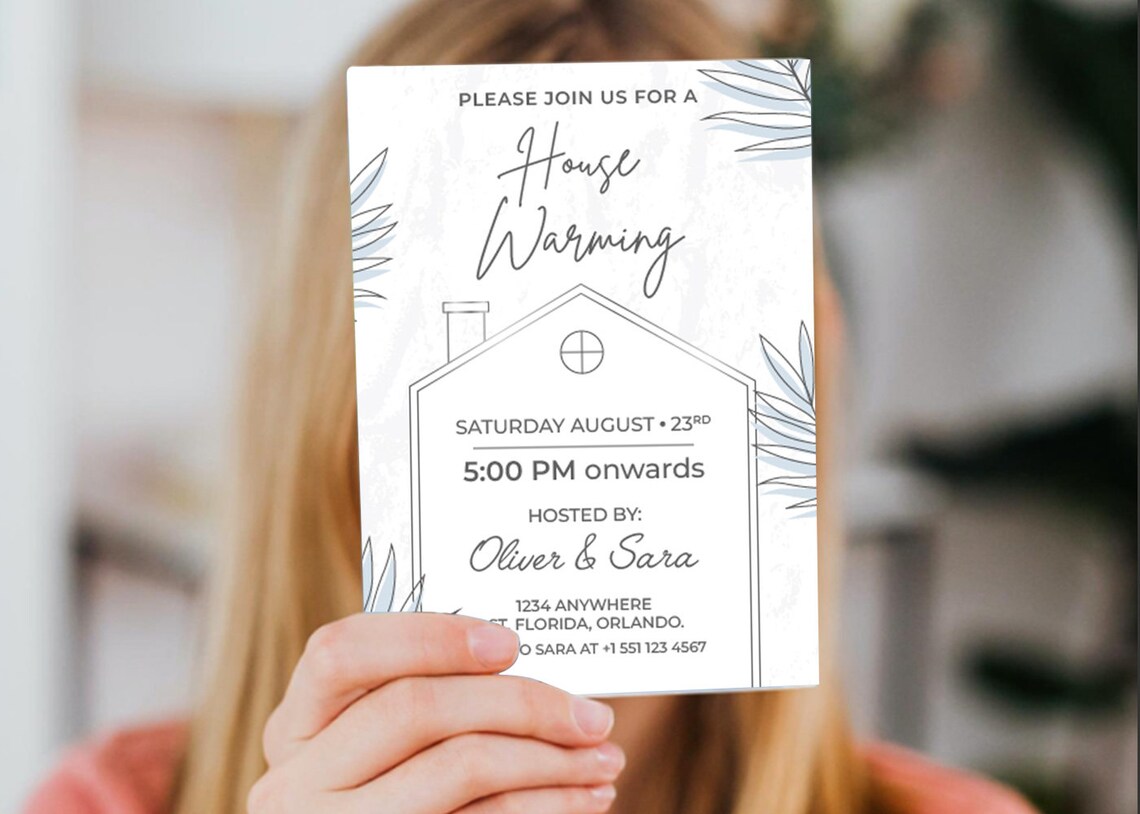 Personalized House Warming Invitation Card | House Warming Party ...