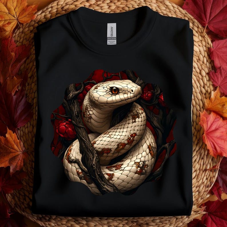 Coiled Snake - Artistic T-shirts, High Quality Unique Design ...