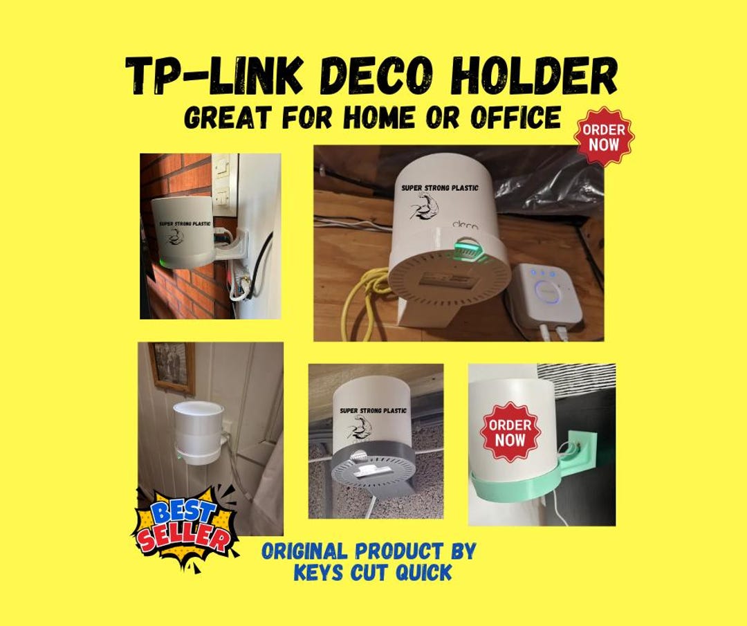 Tp-link Deco Wall Mount Bracket for Tp-link Deco X55/AX3000/X20/X50/X60 ...