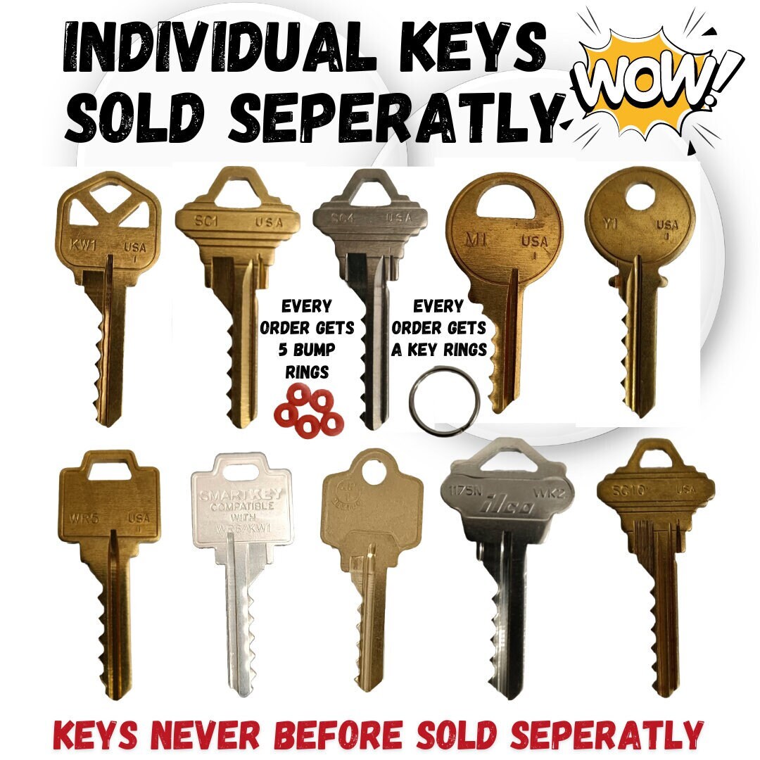 Keys Never Before Sold Separately Buy Individual Keys Sold Separately ...