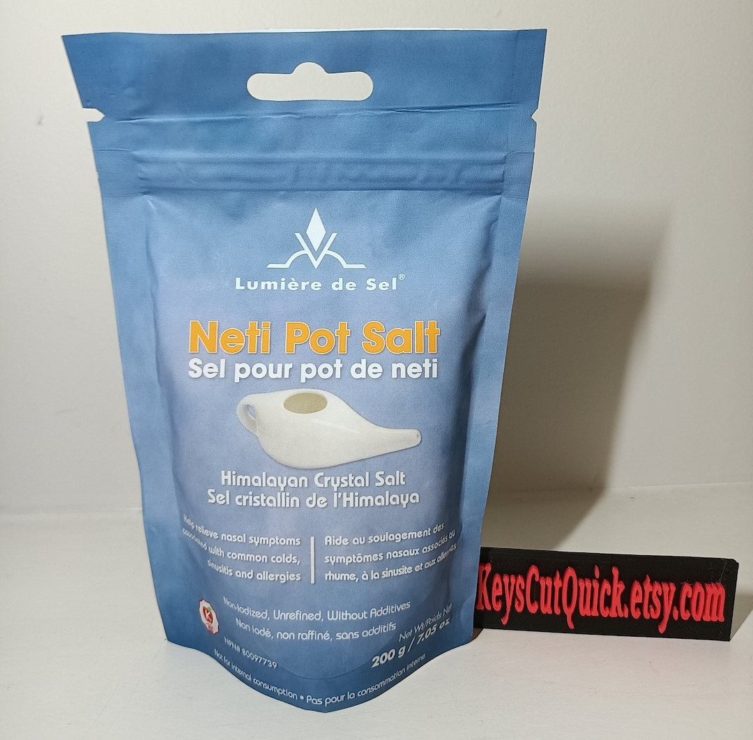 Netty Pot Ecoideas Himalayan Navage Salt, 200g - Etsy