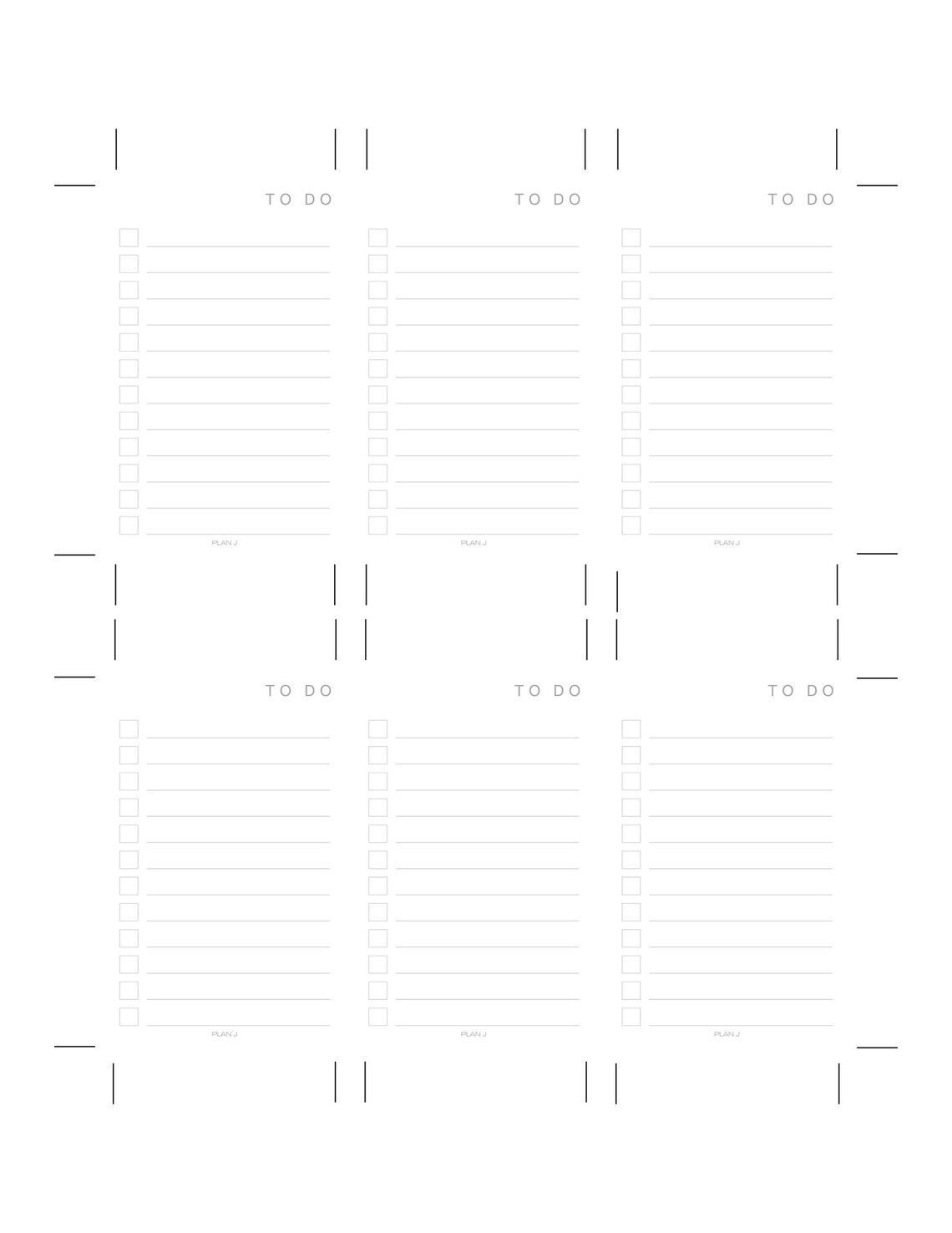 Vertical to Do Cards - Etsy