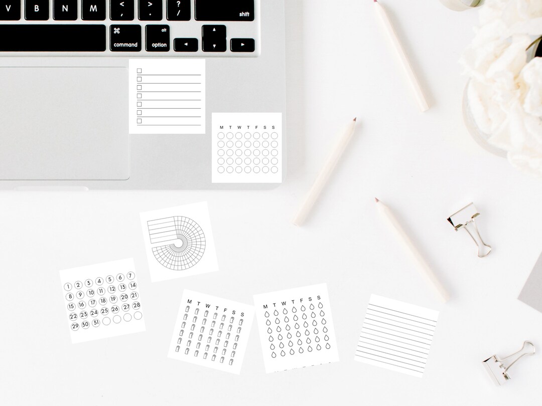 Mini Post It ASSORTED Printables - Etsy