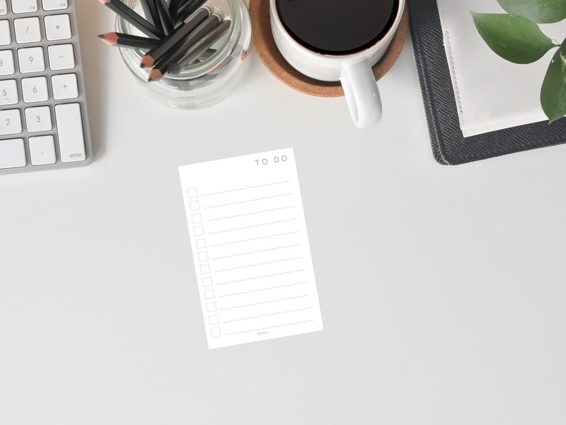 Vertical to Do Cards - Etsy