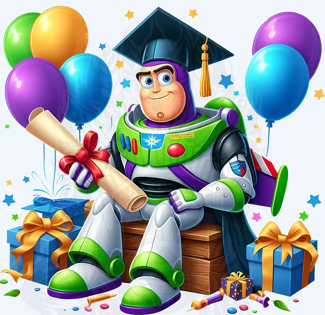 Buzz Graduate DTF Transfer - Etsy