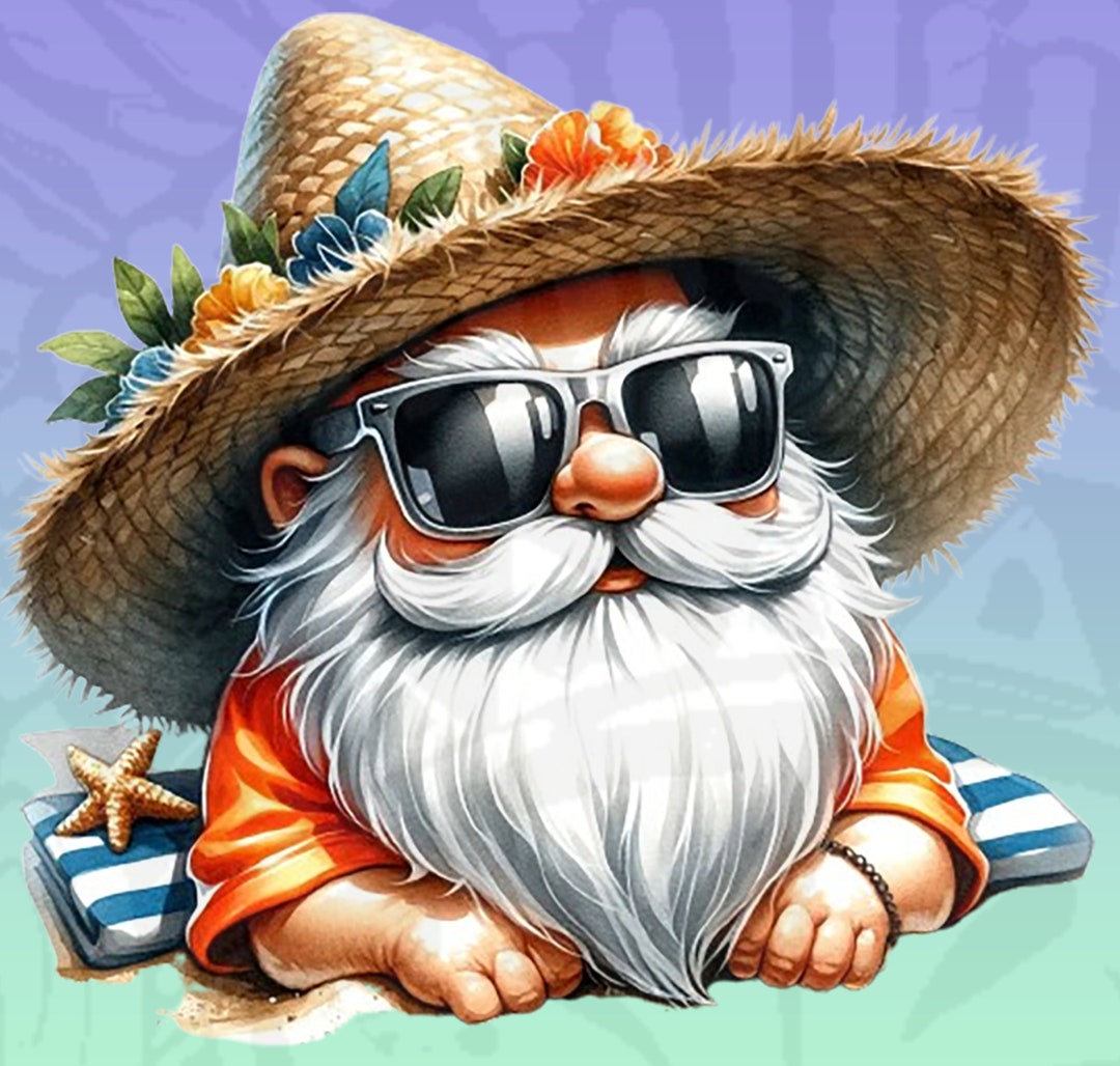 Troll Beach Tanning DTF Transfer - Etsy