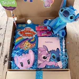 Stitch Gift Box Stitch Birthday Stitch & Angel Lilo and Stitch - Etsy