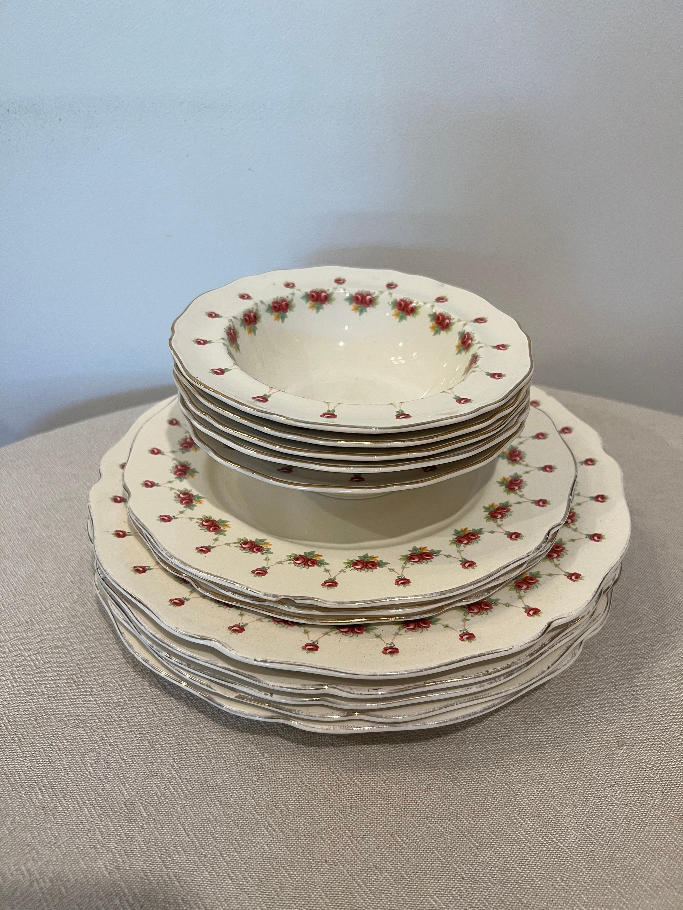 Vintage Dinner Set - Etsy Australia