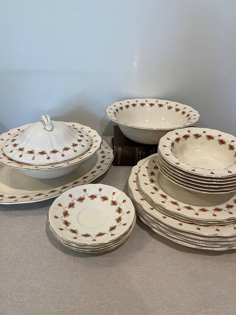 Vintage Dinner Set - Etsy Australia