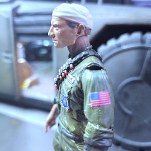 Aliens NECA 1:10 Lt Gorman Custom Head (injured Variant) - Etsy