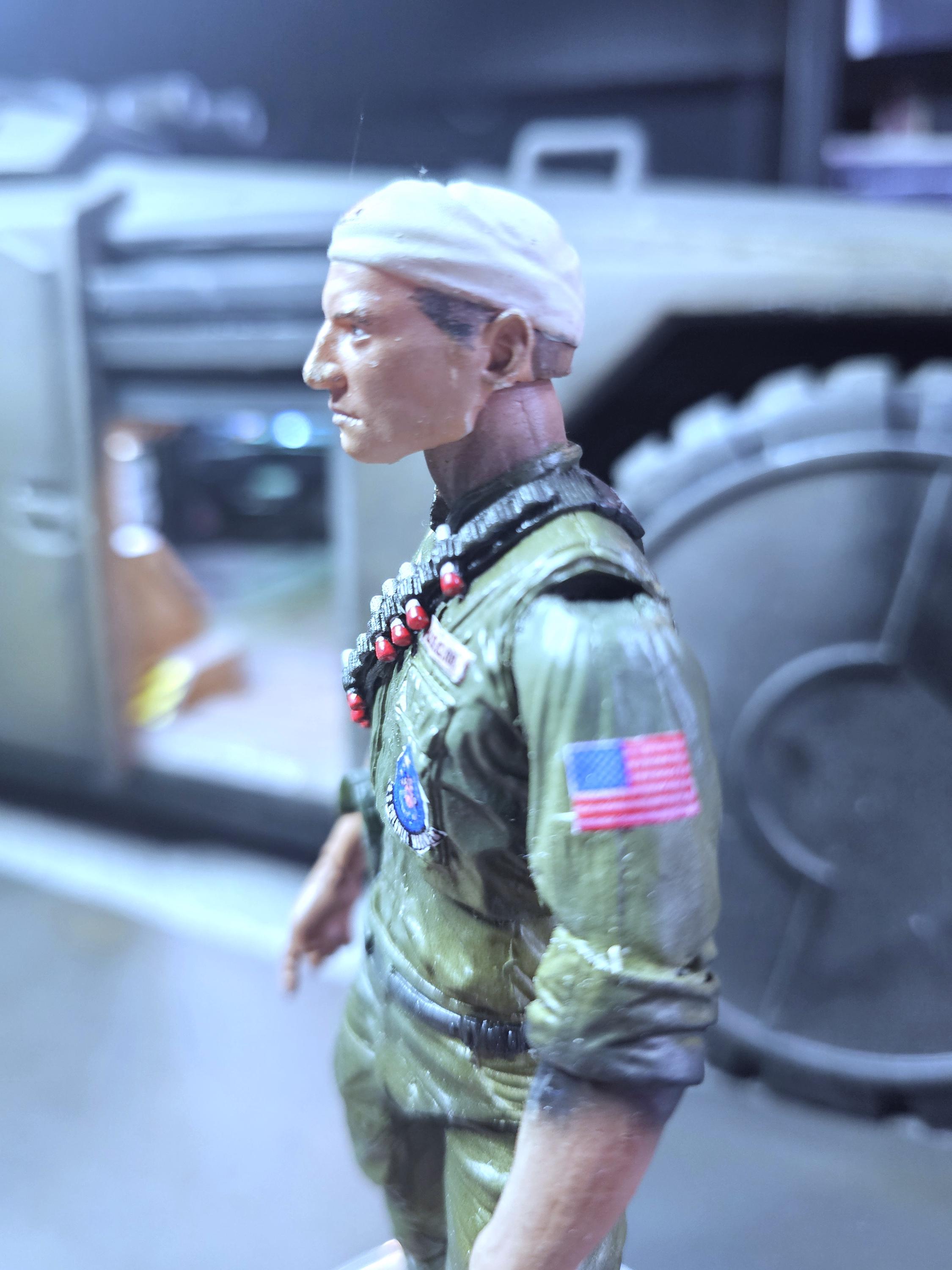 Aliens NECA 1:10 Lt Gorman Custom Head (injured Variant) - Etsy