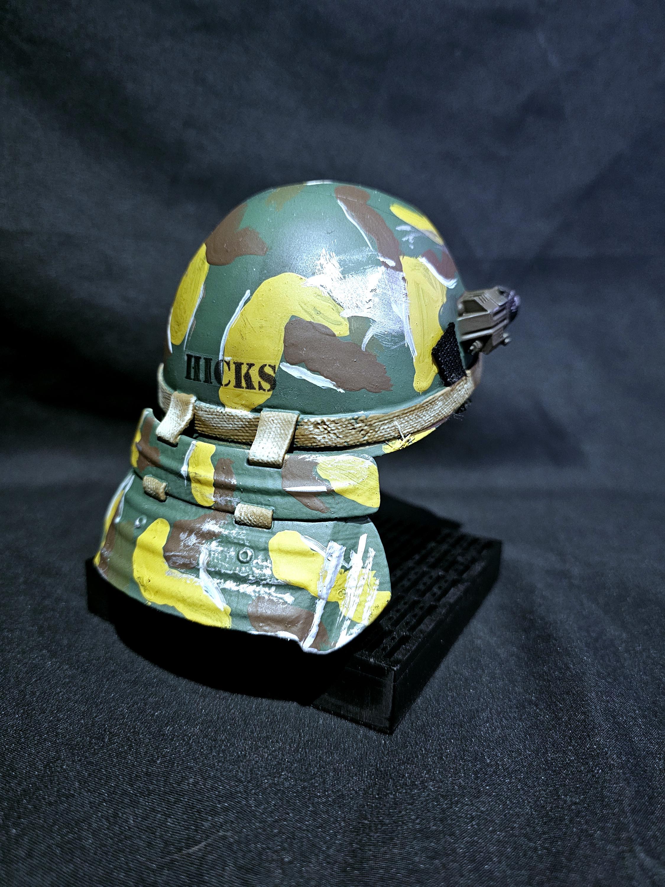 Aliens Cpl Hicks 1/2 Scale Helmet Miniature - Etsy