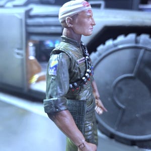 Aliens NECA 1:10 Lt Gorman Custom Head (injured Variant) - Etsy