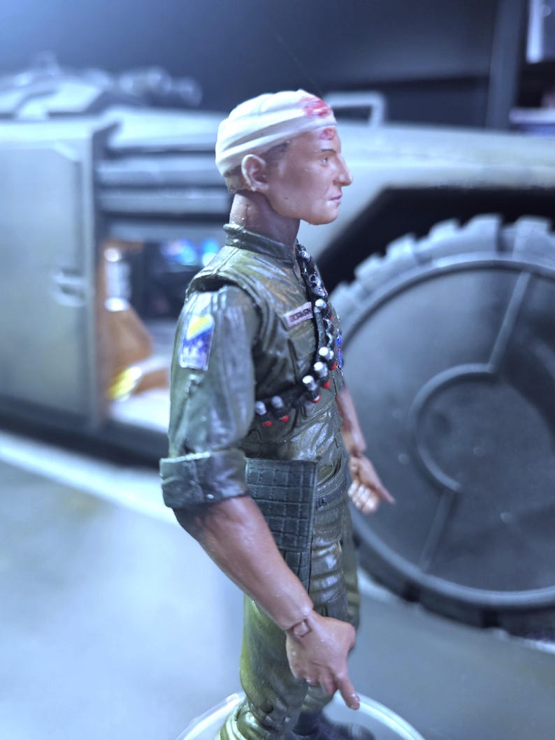 Aliens NECA 1:10 Lt Gorman Custom Head (injured Variant) - Etsy