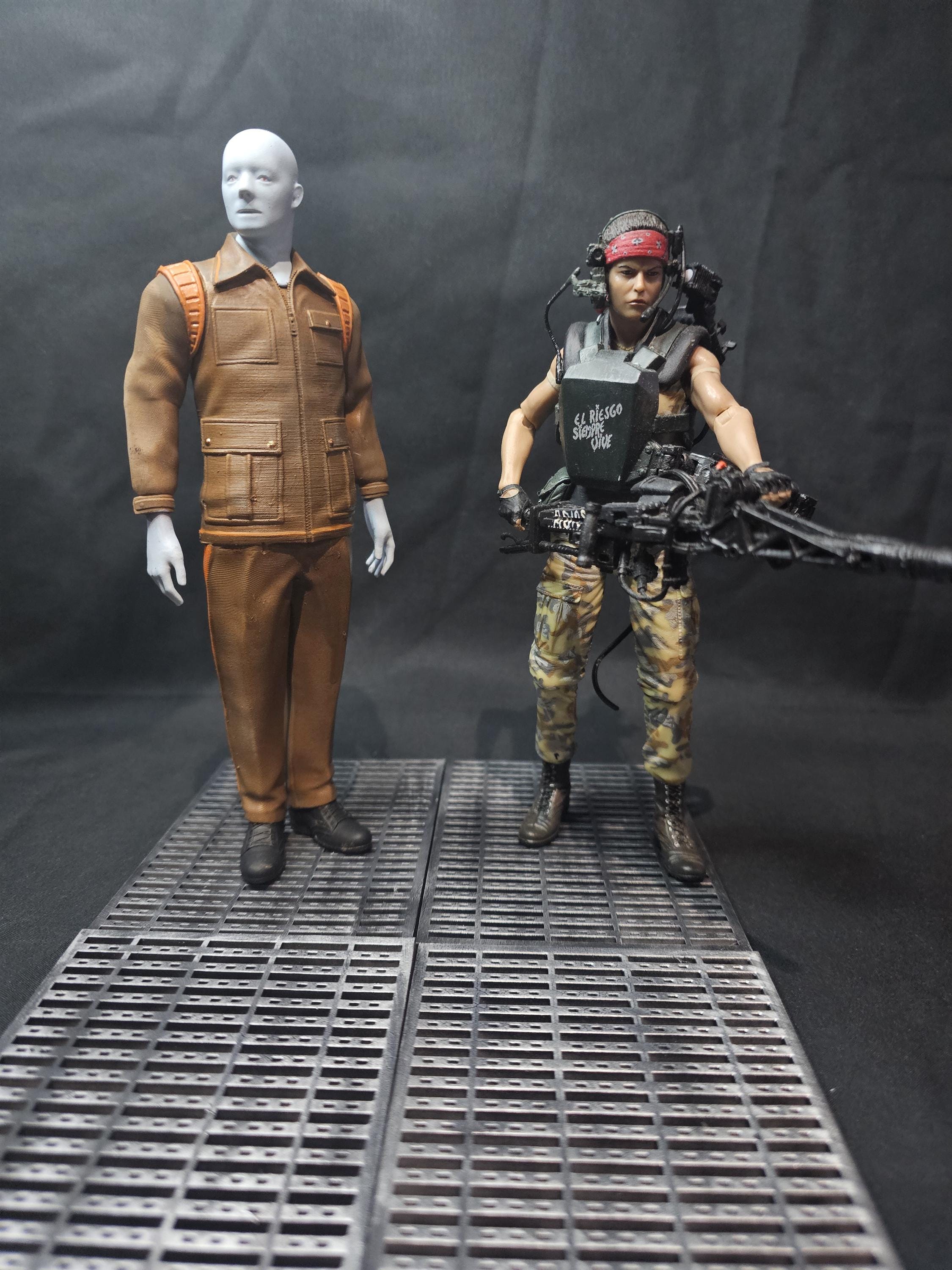 Alien Isolation Working Joe NECA Scale 1:10 7" - Etsy