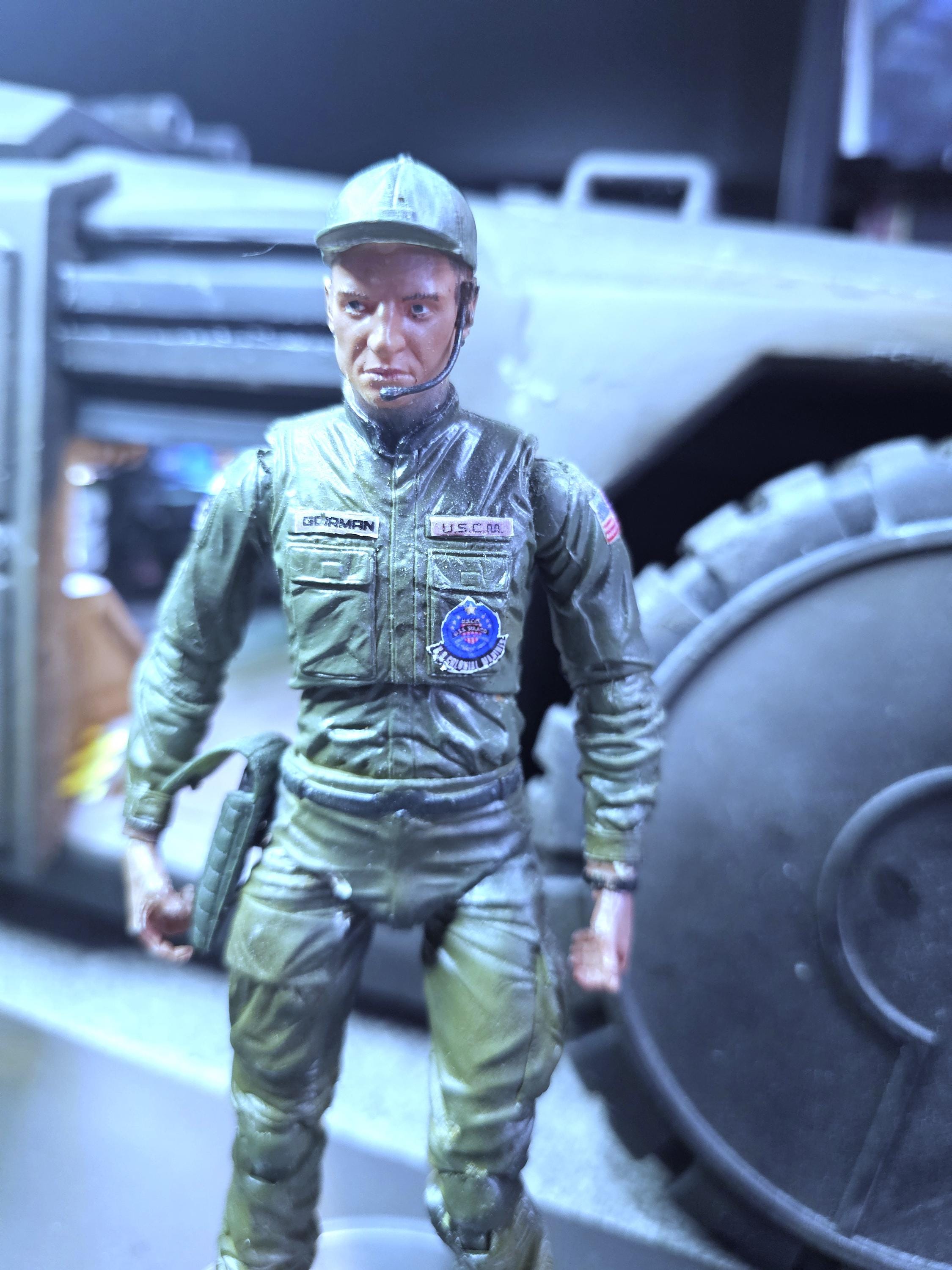 Aliens NECA 1:10 Lt Gorman Custom Head - Etsy