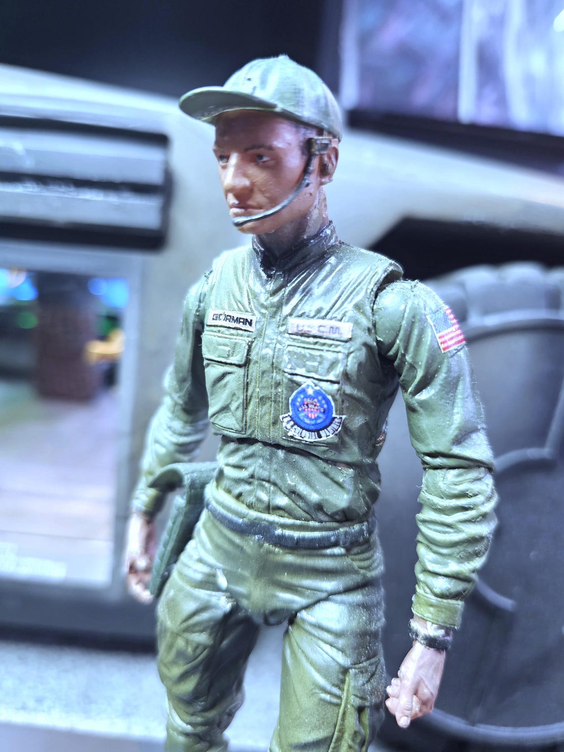 Aliens NECA 1:10 Lt Gorman Custom Head - Etsy