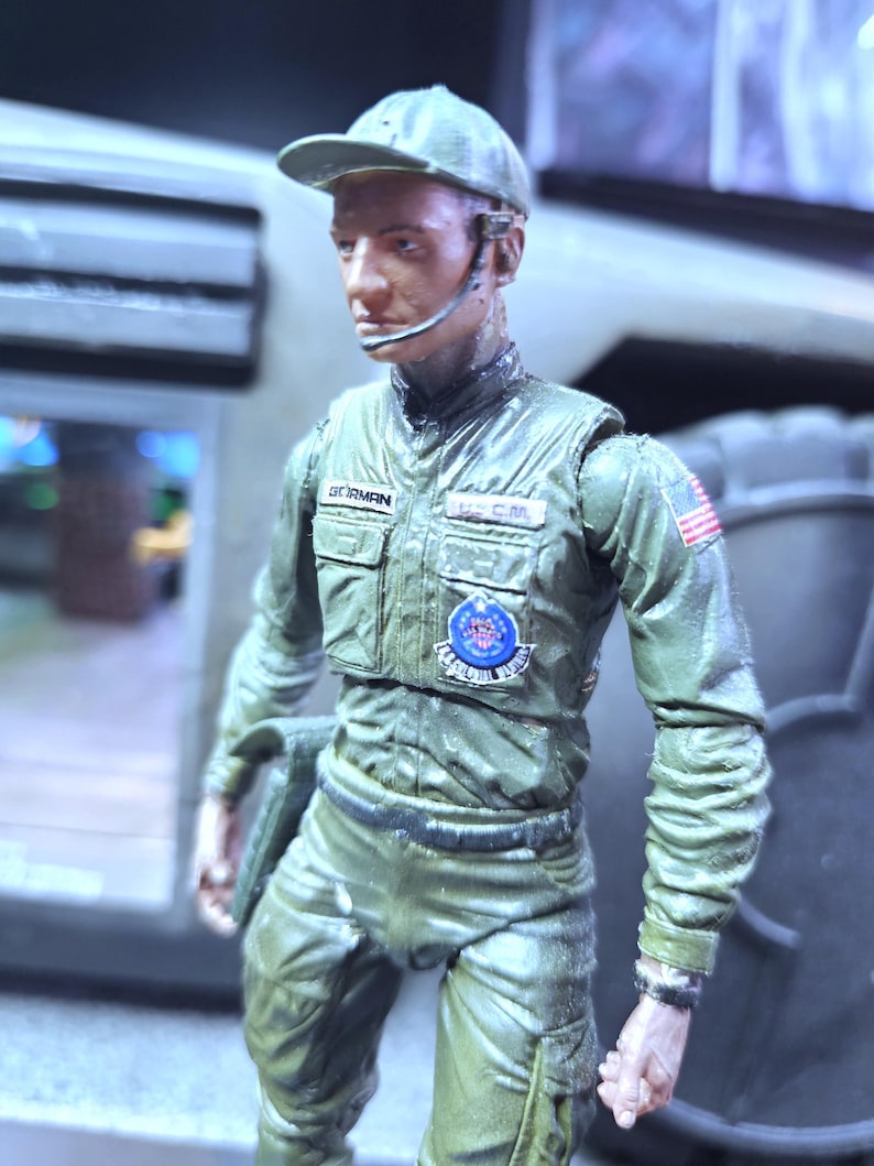 Aliens NECA 1:10 Lt Gorman Custom Head - Etsy