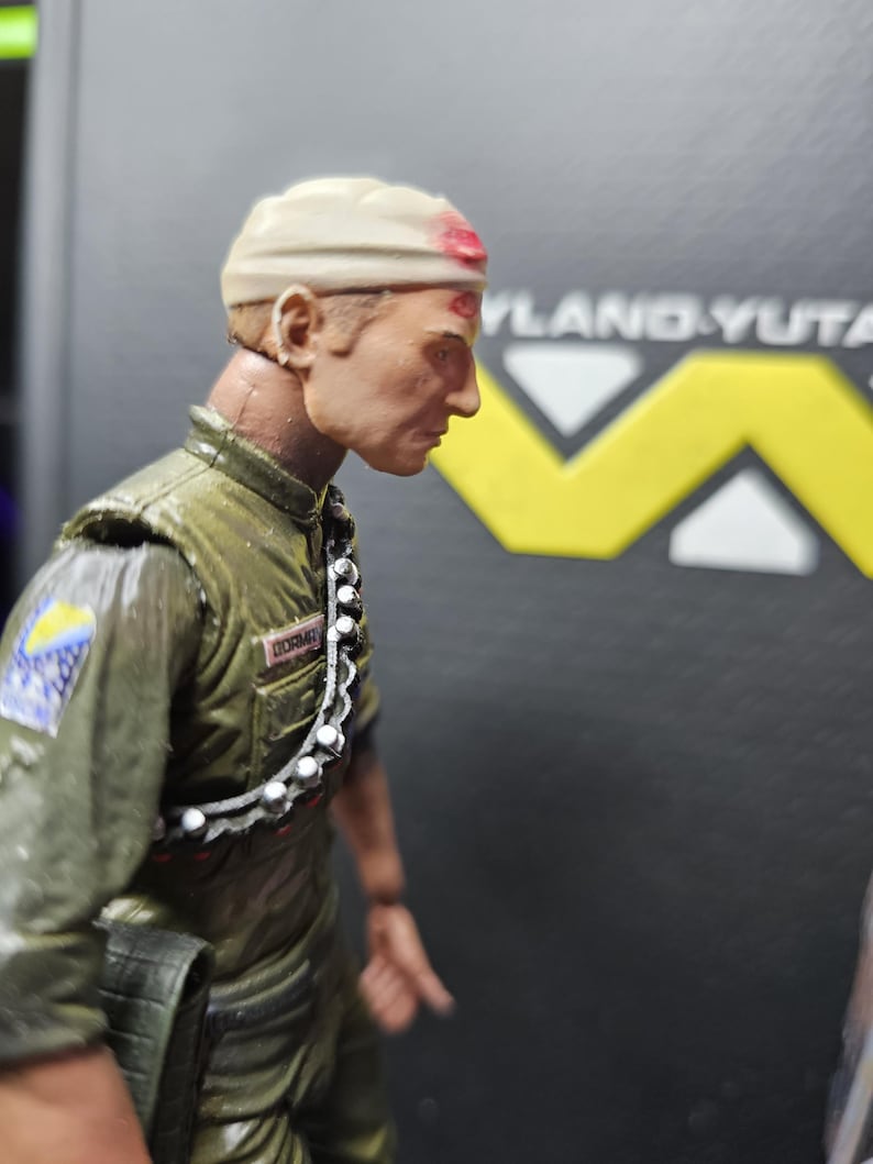 Aliens NECA 1:10 Lt Gorman Custom Head (injured Variant) - Etsy