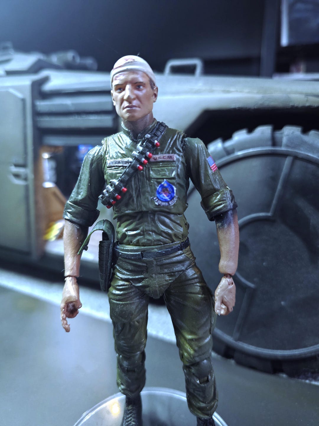 Aliens NECA 1:10 Lt Gorman Custom Head (injured Variant) - Etsy