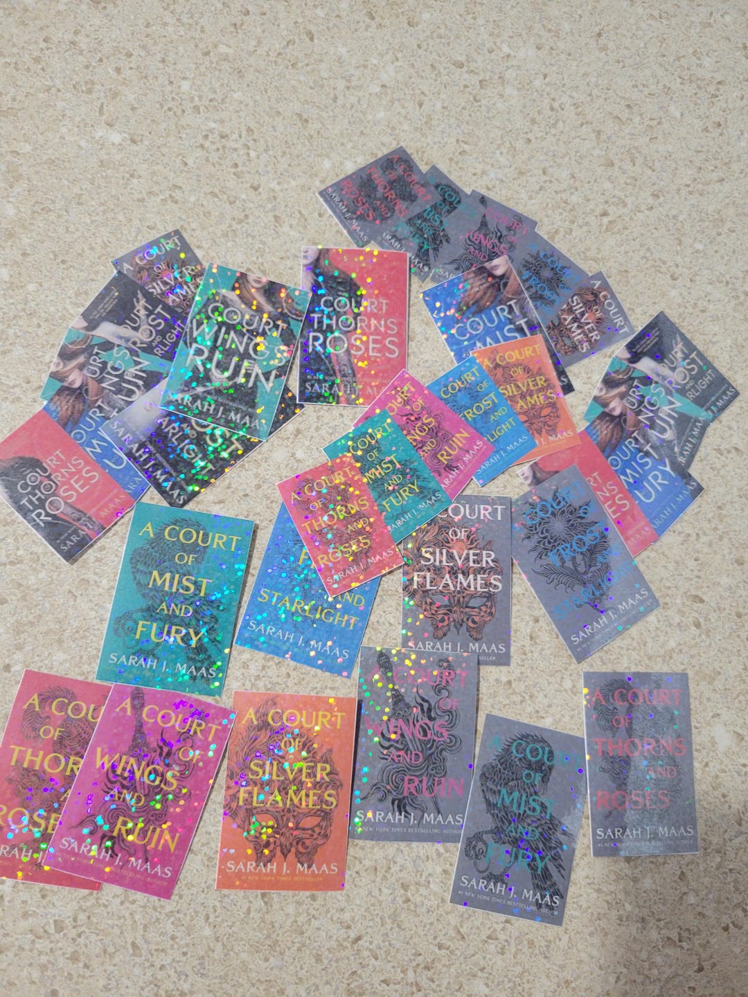 ACOTAR Cover Stickers various Styles - Etsy