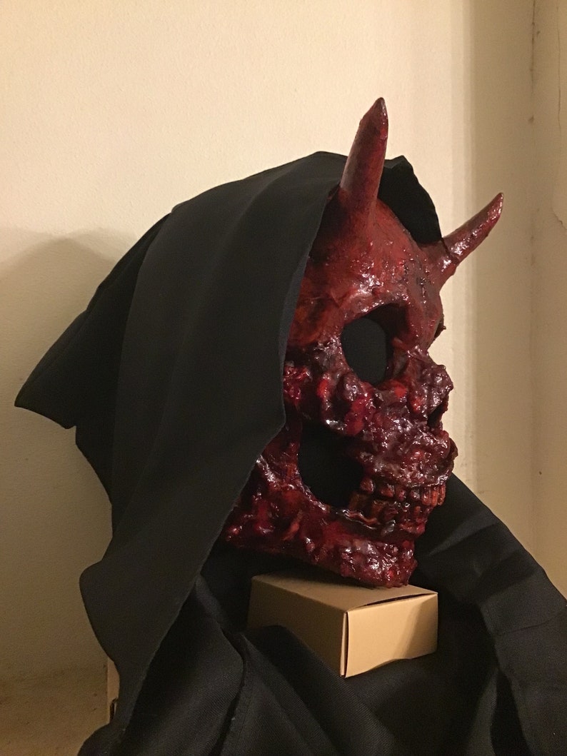 Demon Skull Mask Demon Priest Demon Imp - Etsy