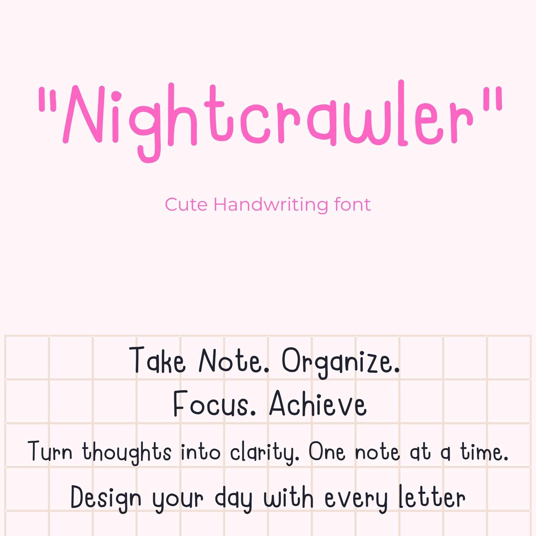 Goodnotes Header Font , Handwriting Font, Student Font, Goodnotes Font ...