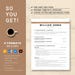 Head Chef Resume Template Word, Google Docs, Mac Pages Editable Resume ...