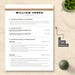 Head Chef Resume Template Word, Google Docs, Mac Pages Editable Resume ...
