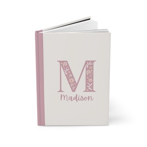 Custom Name Journal Gift, Hardcover Journal With Name, Personalized ...