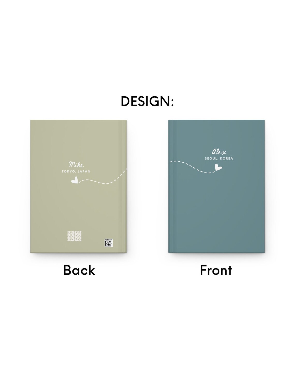 Custom Notebook for Friend, Best Friend Journal, Long Distance Gift ...