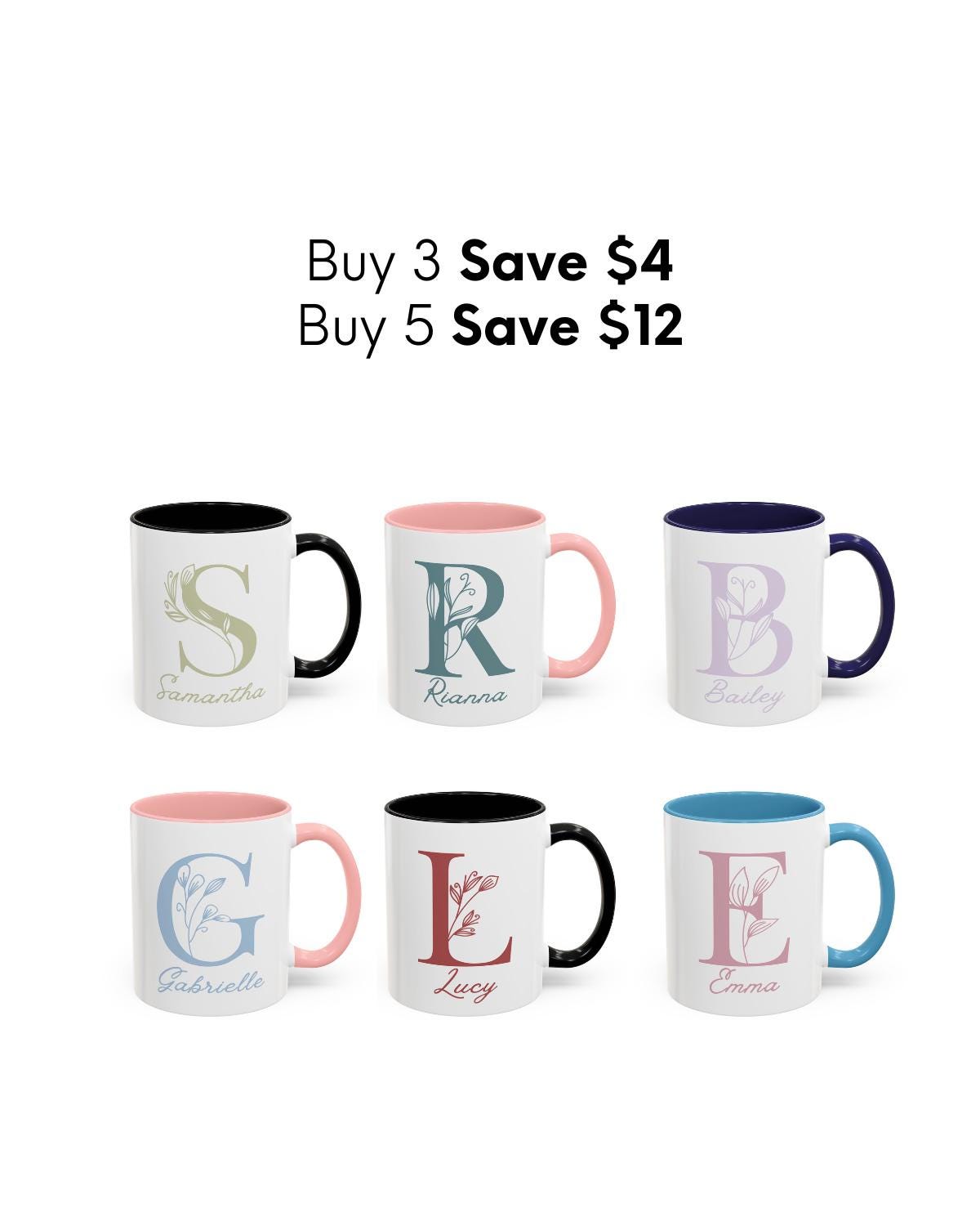 Custom Classy Mug With Name Mug Giveaway Custom Mug Giveaway Simple Mug ...