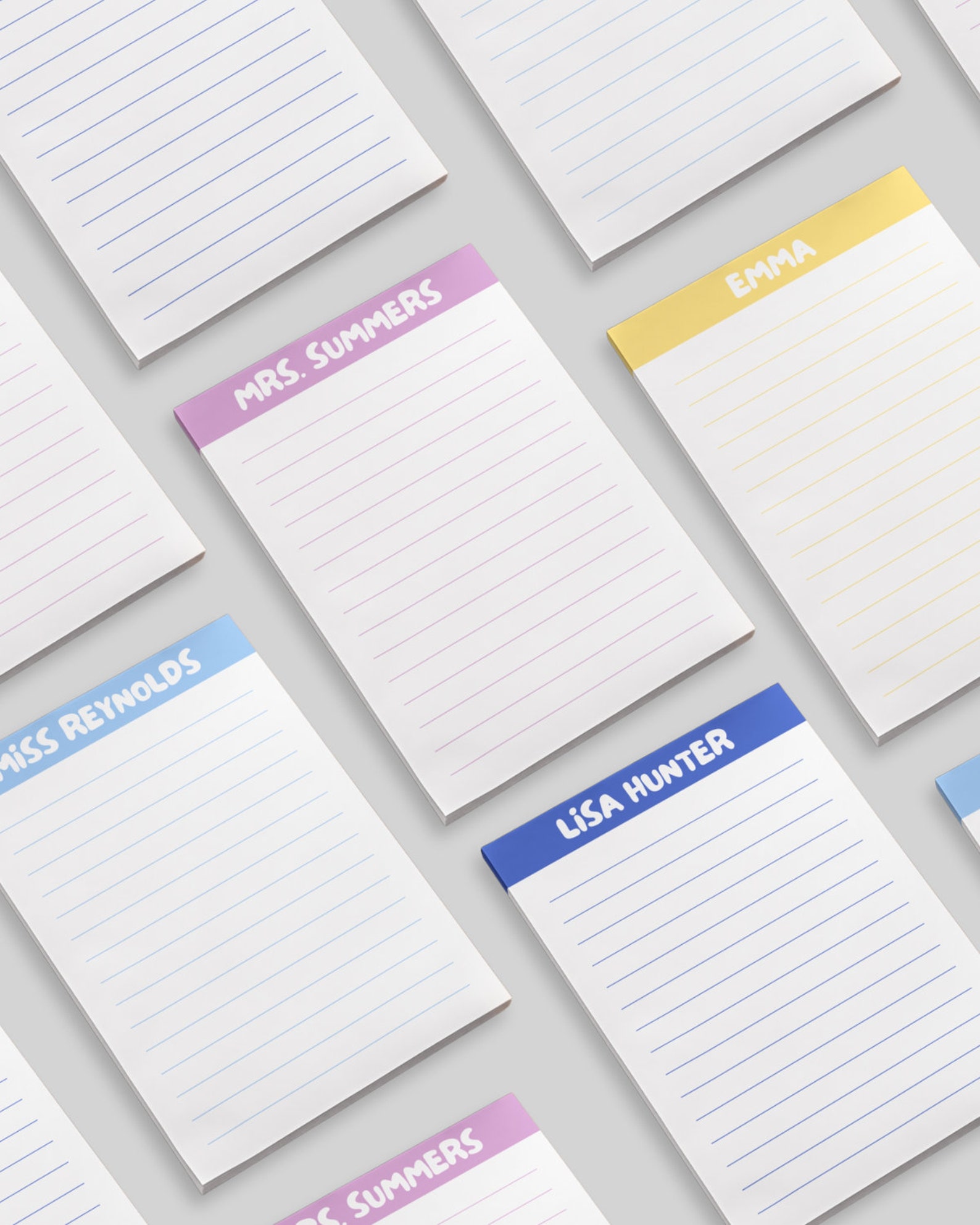 Custom Notepad, Custom Memo Pad, Personalized Notes, School Supplies ...