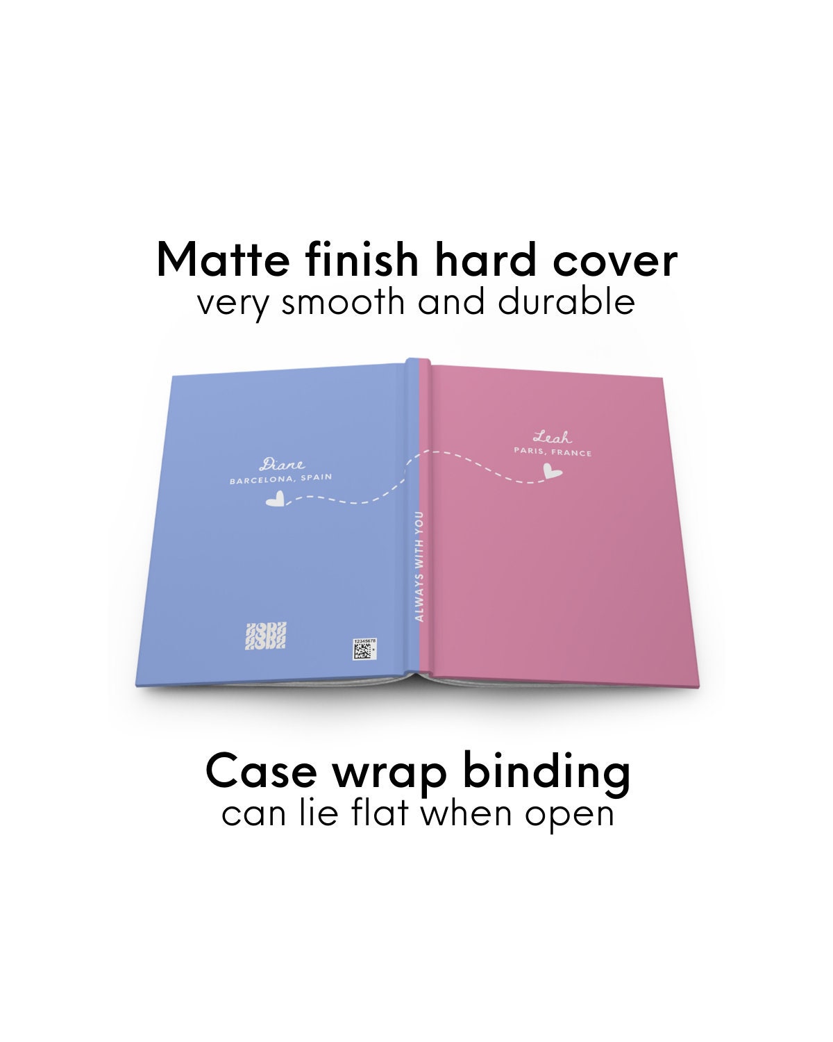 Custom Notebook for Friend, Best Friend Journal, Long Distance Gift ...