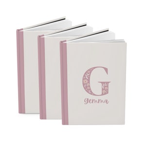 Custom Name Journal Gift, Hardcover Journal With Name, Personalized ...