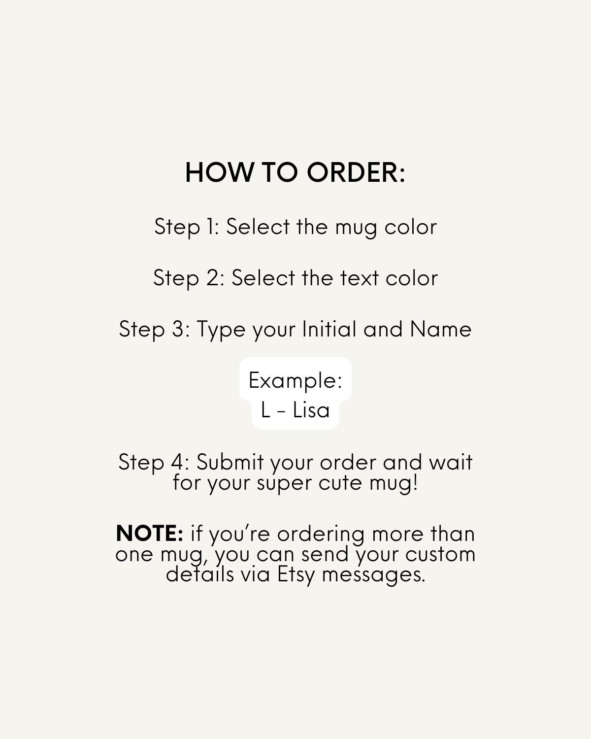 Custom Classy Mug With Name Mug Giveaway Custom Mug Giveaway Simple Mug ...