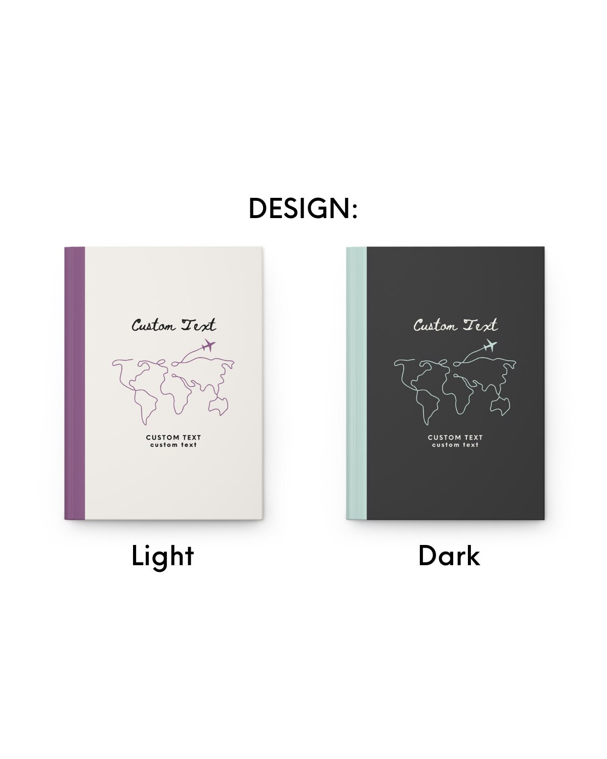 Custom Travel Journal, Personalized Travel Notebook, Adventure Journal ...