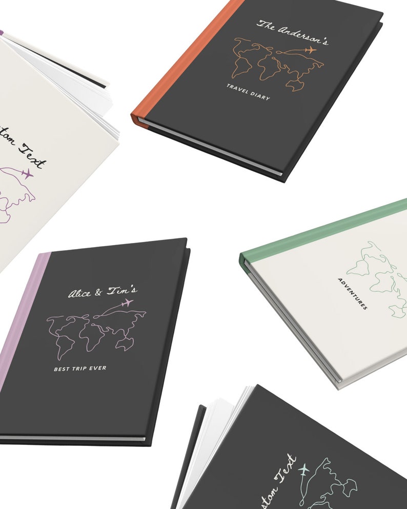 Custom Travel Journal, Personalized Travel Notebook, Adventure Journal ...