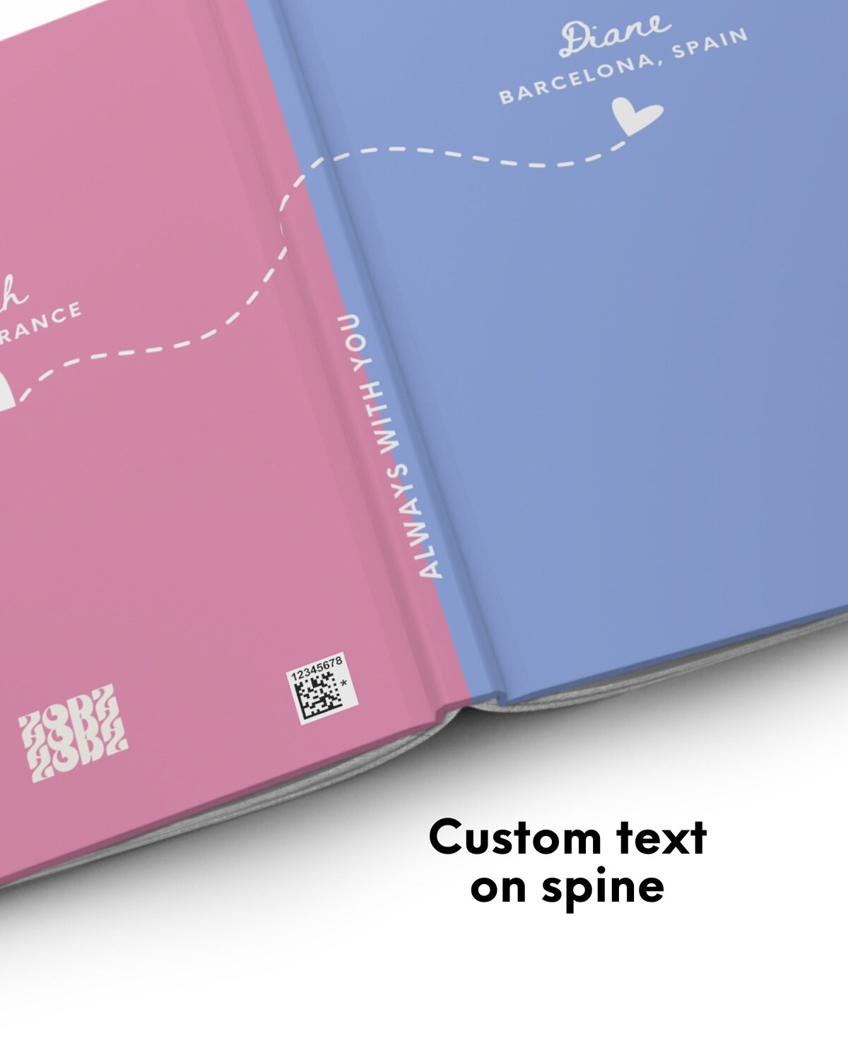 Custom Notebook for Friend, Best Friend Journal, Long Distance Gift ...